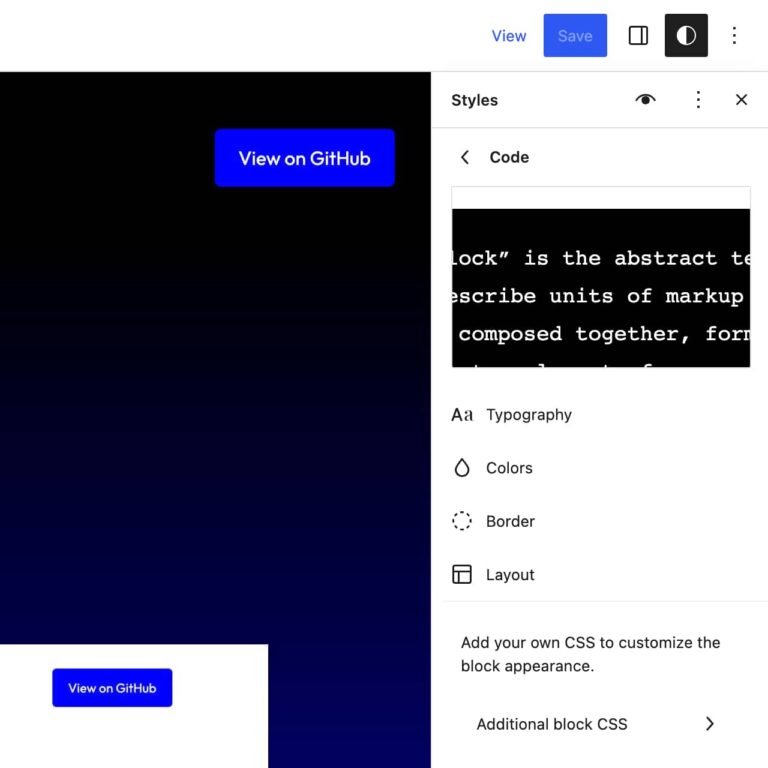 Customize Code Block Frost Wordpress Theme 8329
